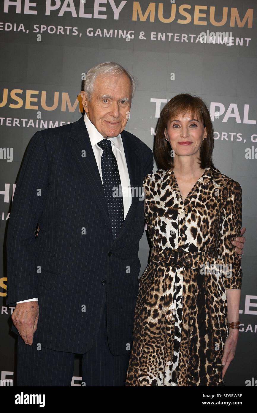 Stanley Shuman and Jessica Hopfield attend The Paley Center for Media's ...