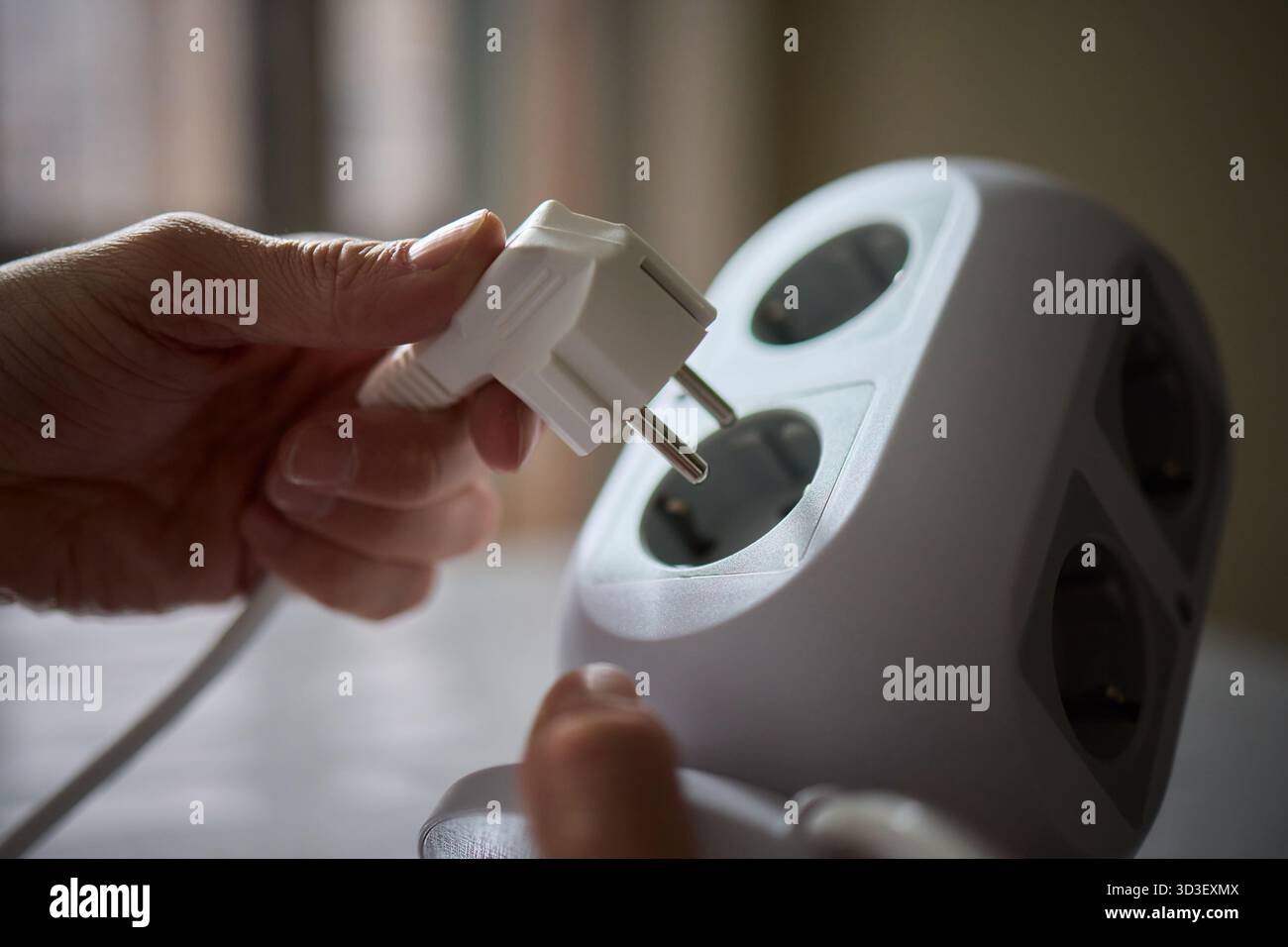 Introducing a modern power strip with multiple outlets for efficient ...
