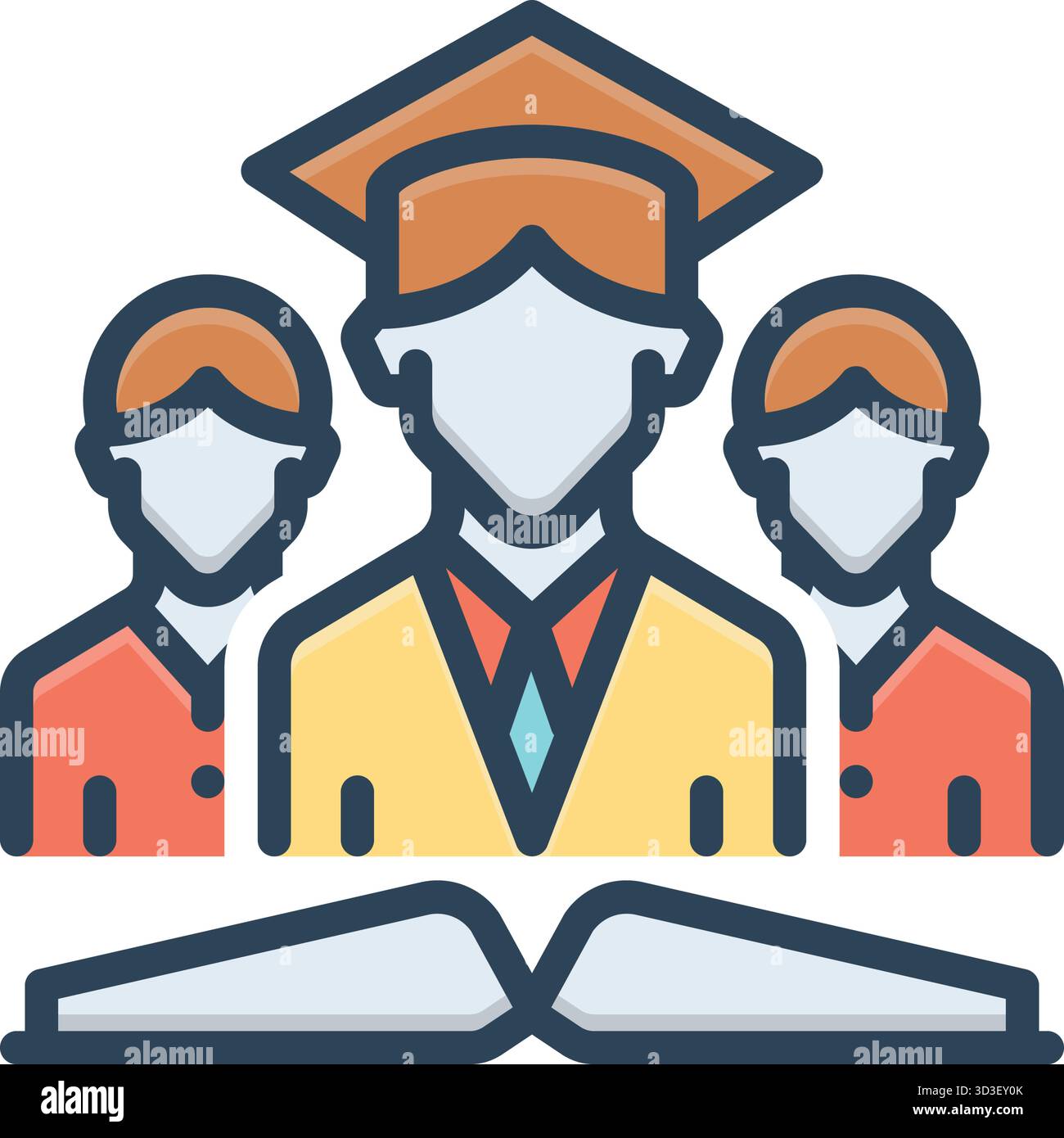 Student engagement vector vectors Cut Out Stock Images & Pictures - Alamy