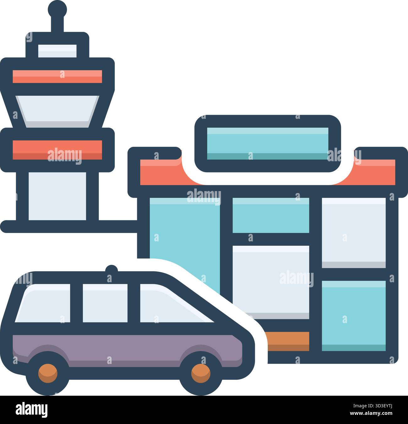 Airport shuttle Cut Out Stock Images & Pictures - Alamy