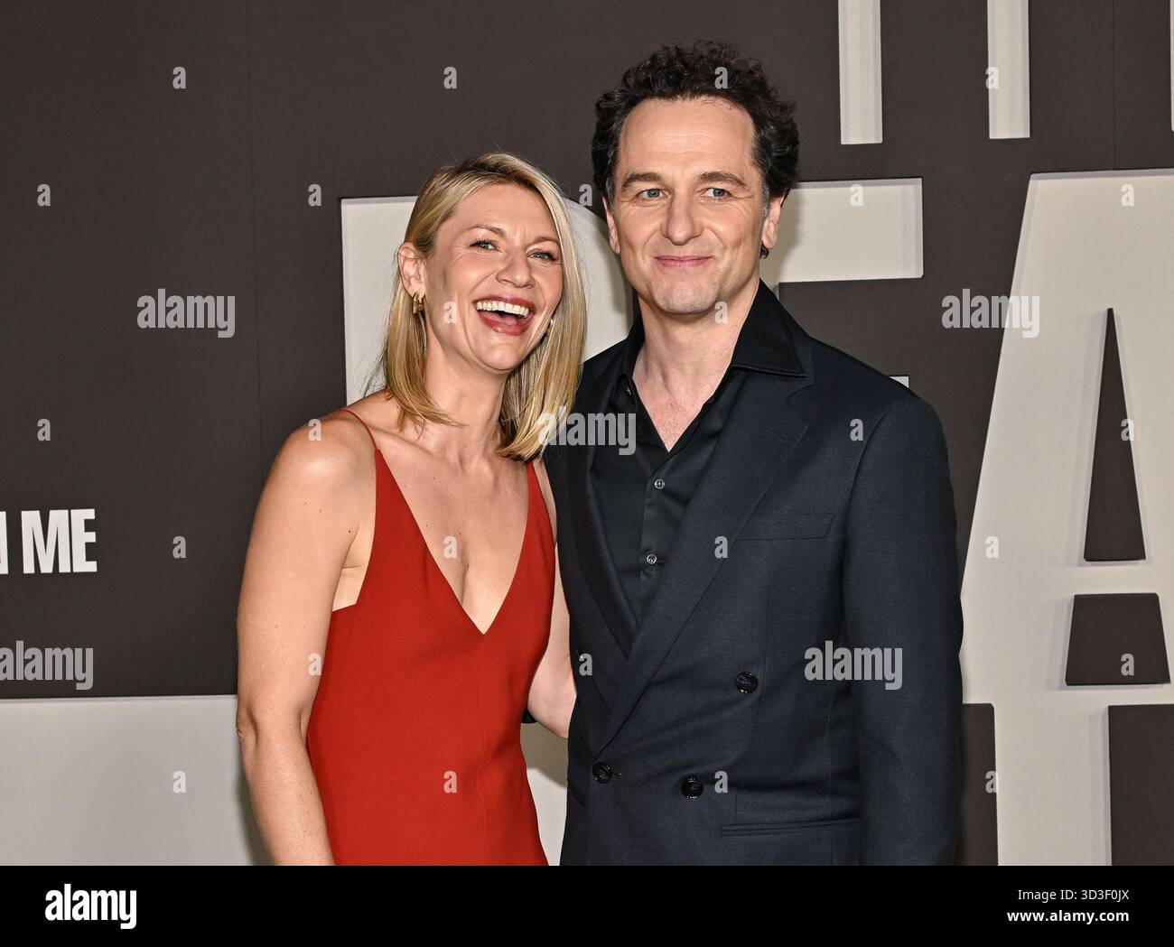 Claire Danes, left, and Matthew Rhys attend the Netflix special ...