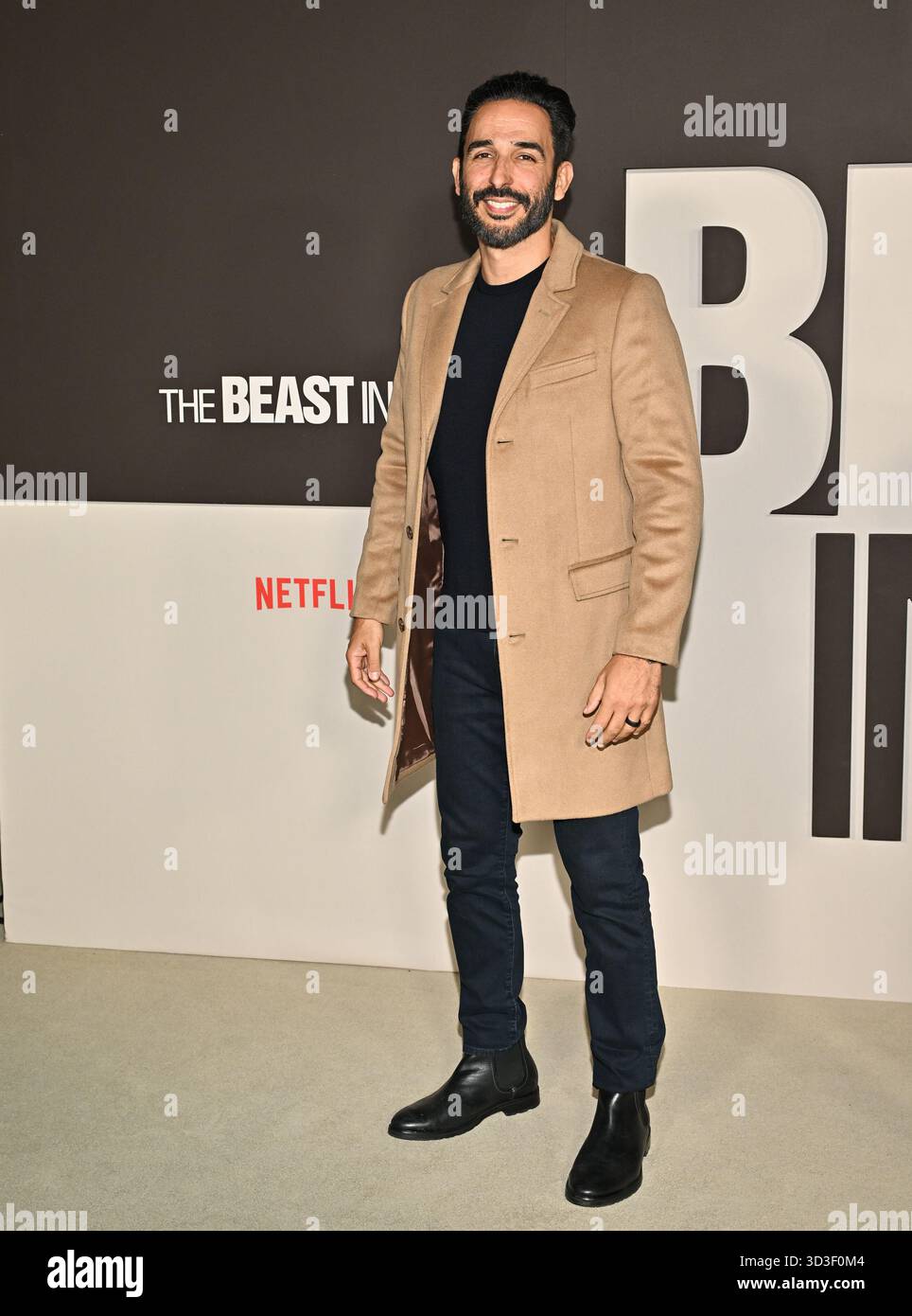 Amir Arison attends the Netflix special screening of "The Beast in Me ...