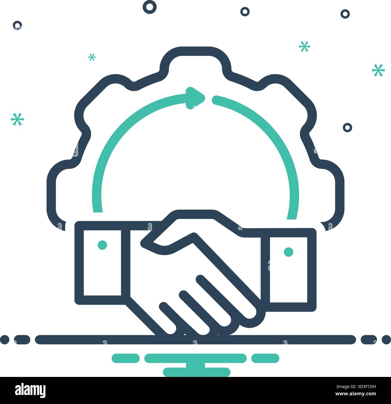 Icon alliance development Stock Vector Images - Alamy