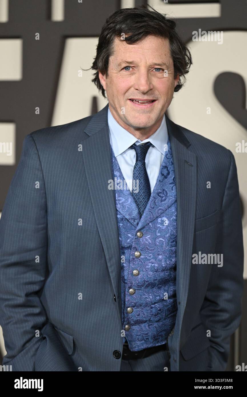 Tim Guinee walking the carpet at Netflix's 'The Beast In Me' New York ...
