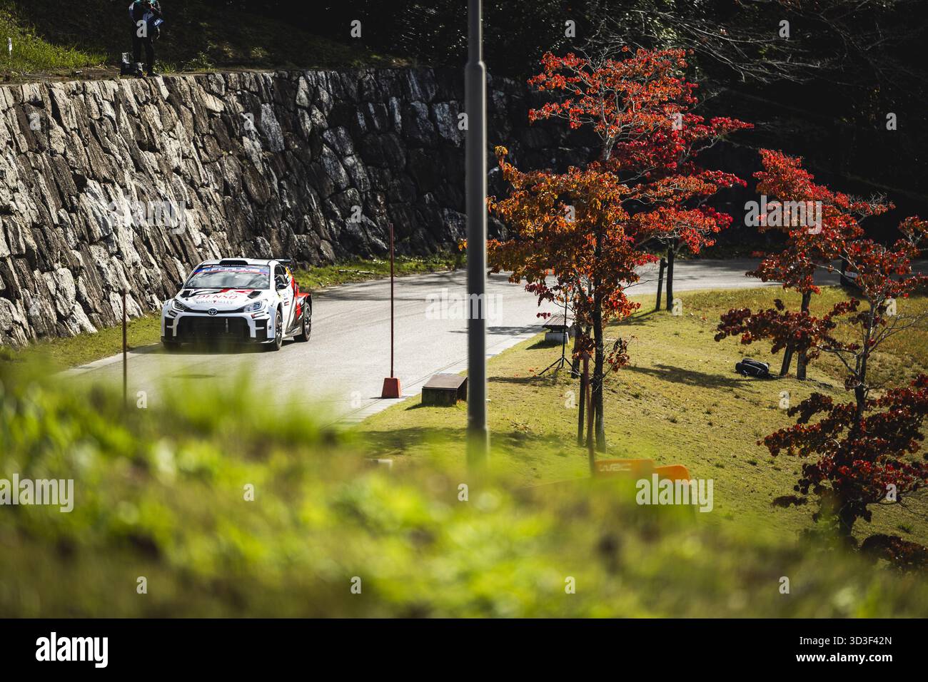 25 Yuki YAMAMOTO, Topi LUHTINEN, Toyota Yaris Rally2, action during the ...