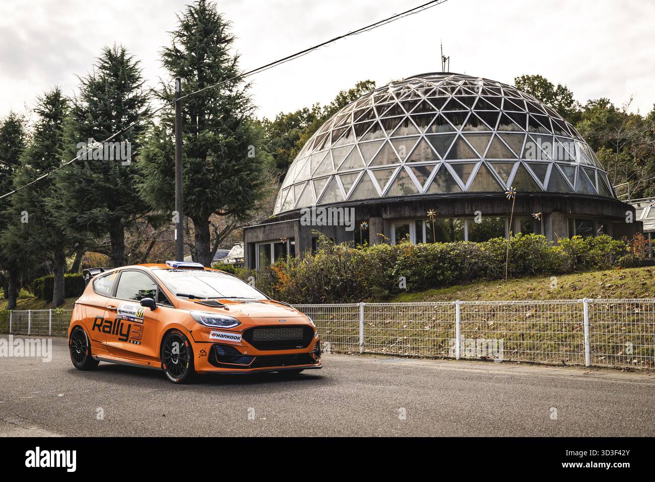 37 Georgios VASILAKIS, Allan HARRYMAN, Ford Fiesta Rally3, action ...
