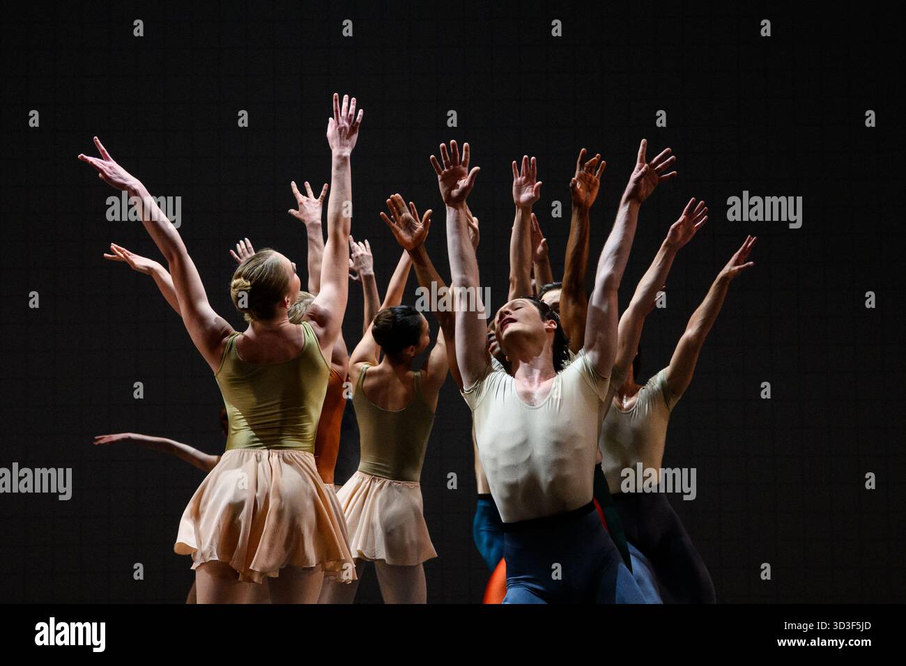 Dancers perform during a dress rehearsal for The Australian Ballet’s ...
