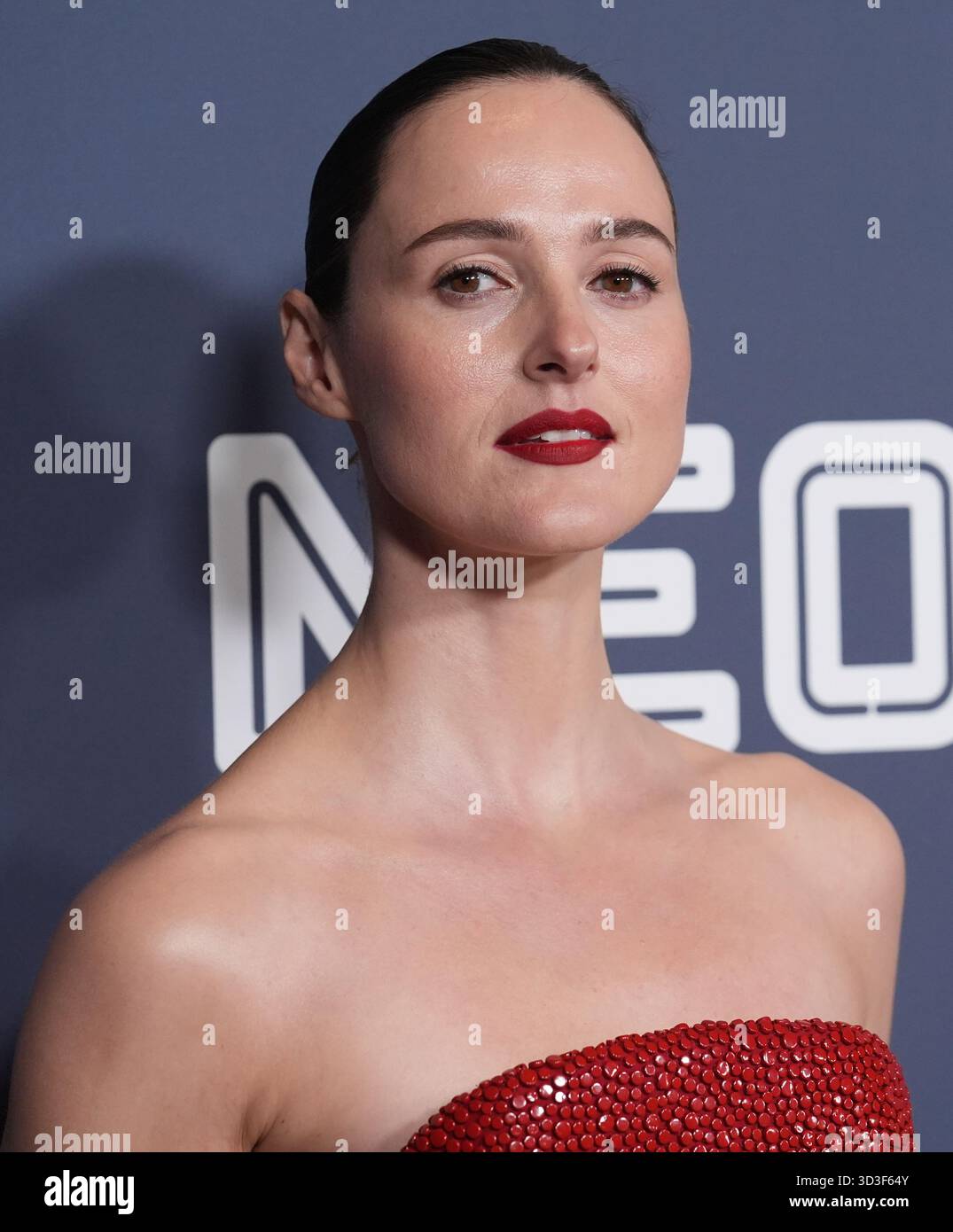 Renate Reinsve arrives at the premiere of the film "Sentimental Value ...