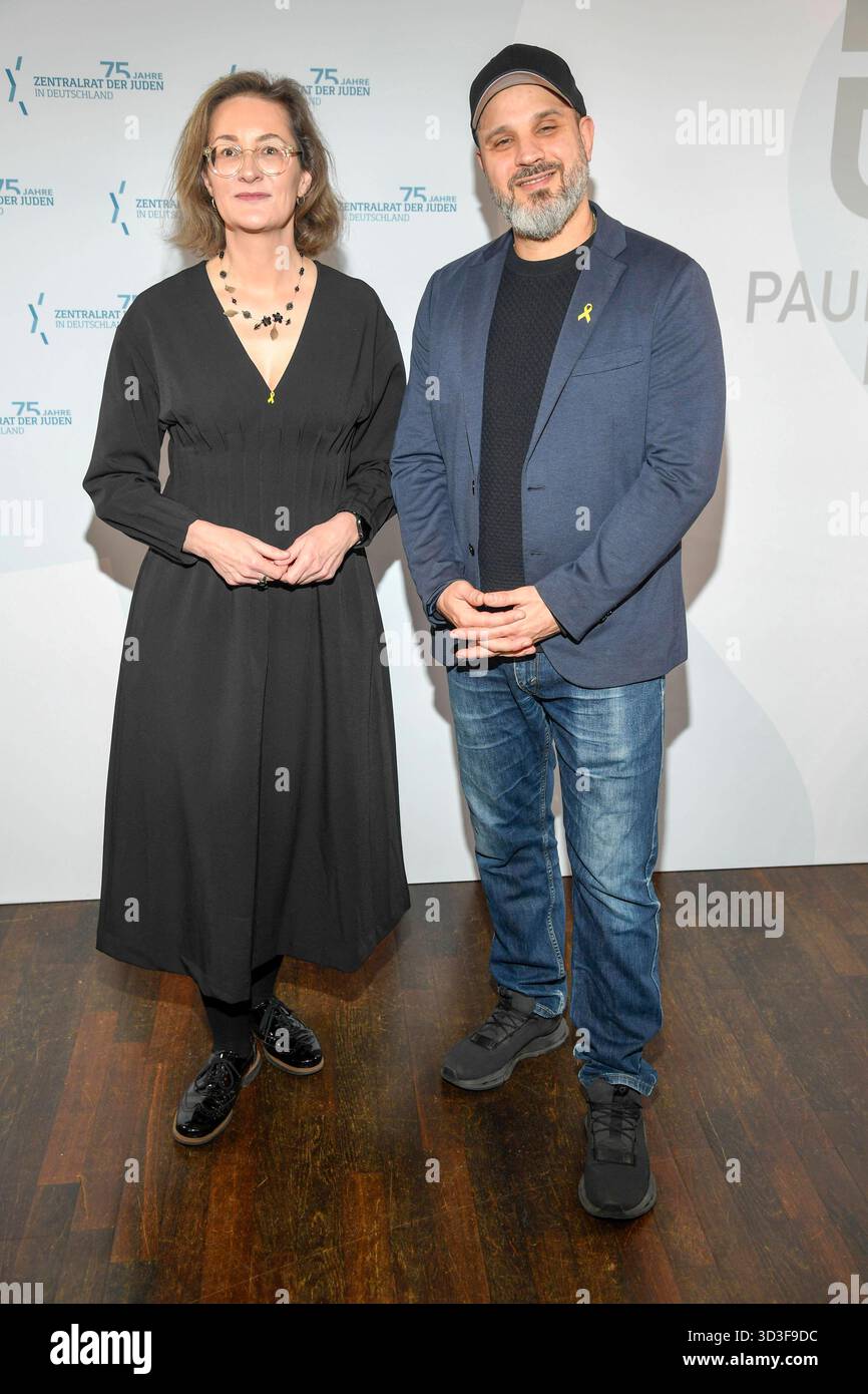 abb/PaulSpiegelPreis- Karoline Preisler und Ben Salomo Jonathan ...