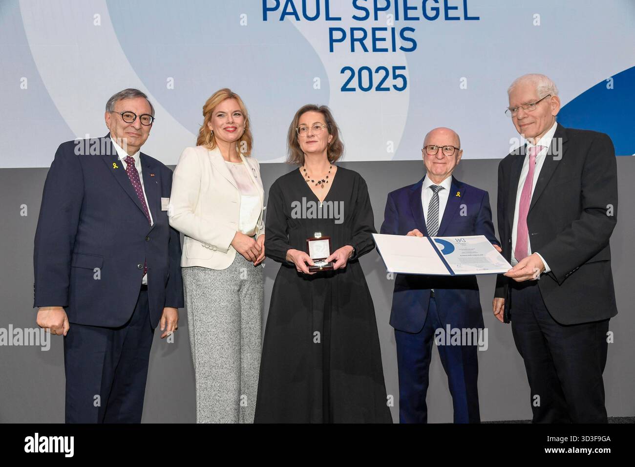 abb/PaulSpiegelPreis- Abraham Lehrer, Vizepräsident des Zentralrats der ...
