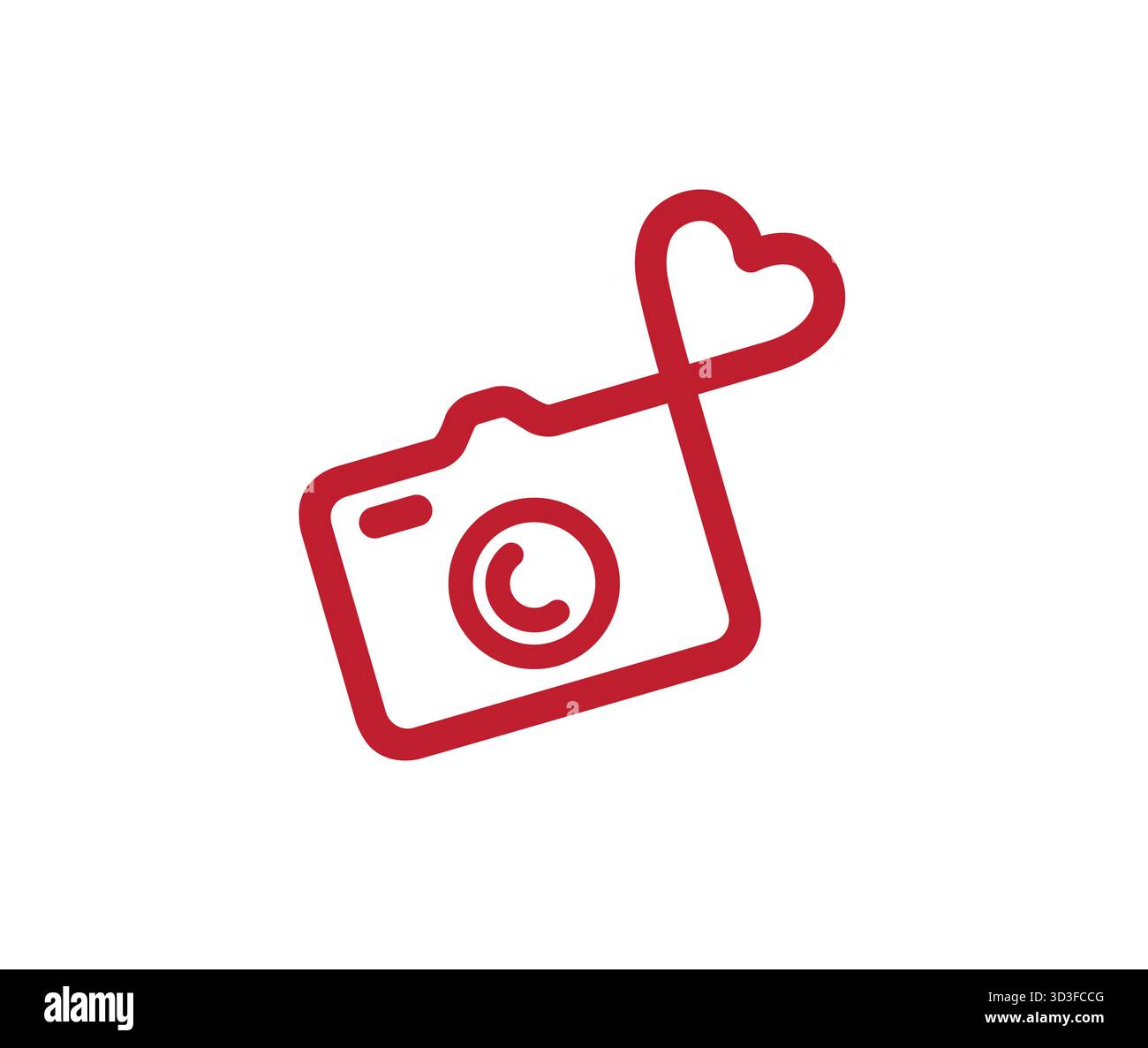 Camera Heart Logo Vector Logo Design Symbol Icon Stock Vector Image ...