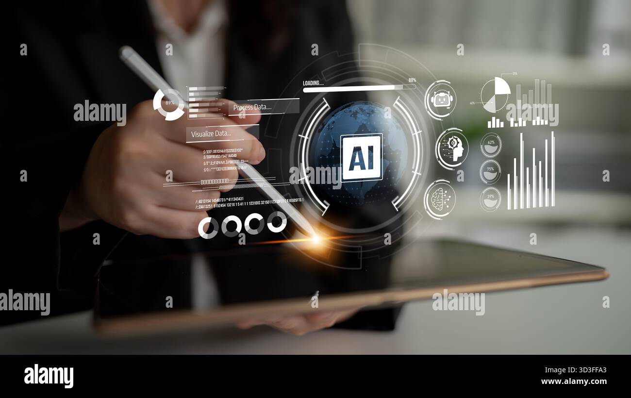 AI assistant with LLM, big data, machine learning, and generative AI ...
