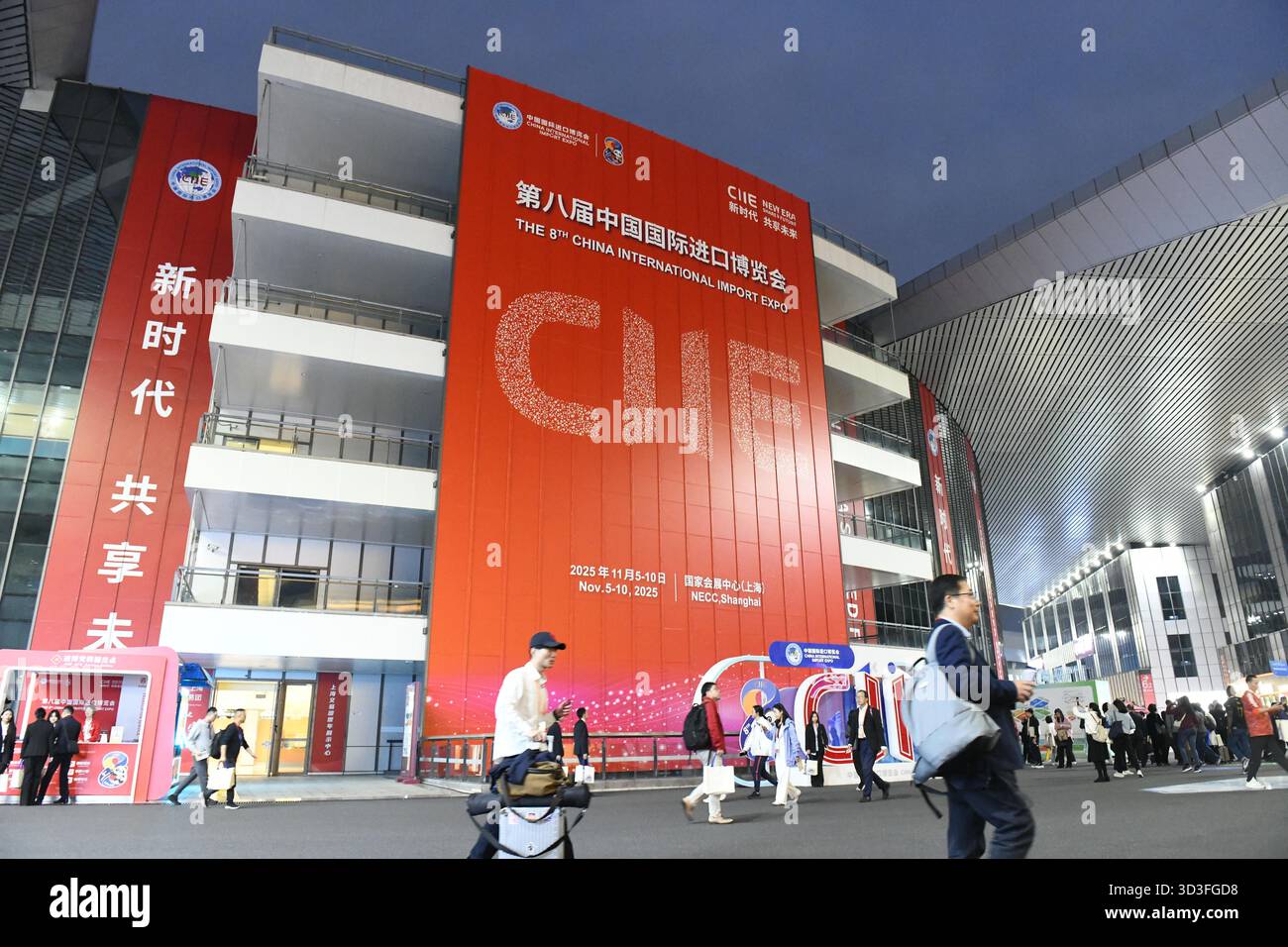 The 8th China International Import Expo (CIIE) opens in Shanghai, China ...