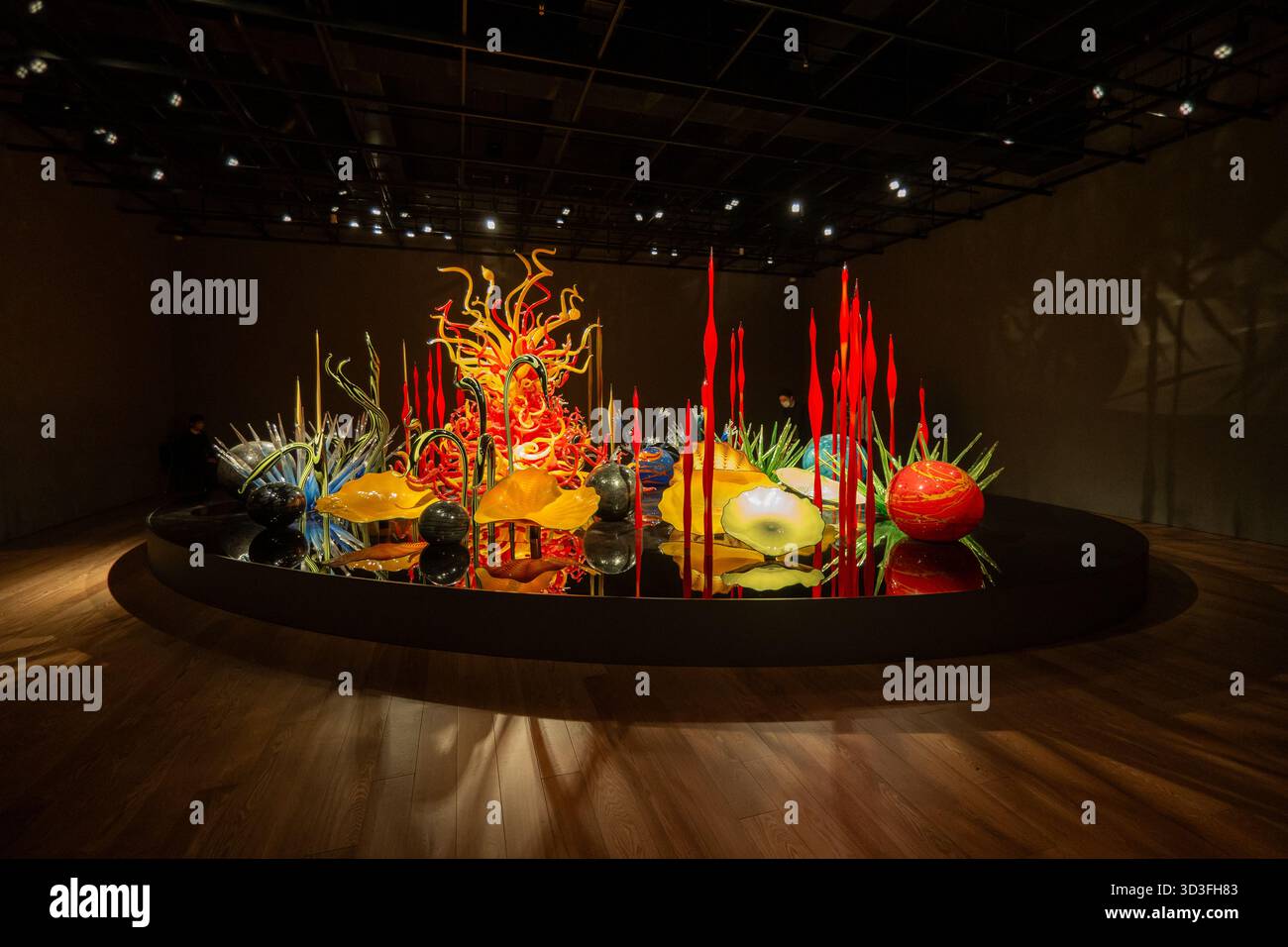 The Toyama Glass Art Museum designed by architect Kengo Kuma showcases ...
