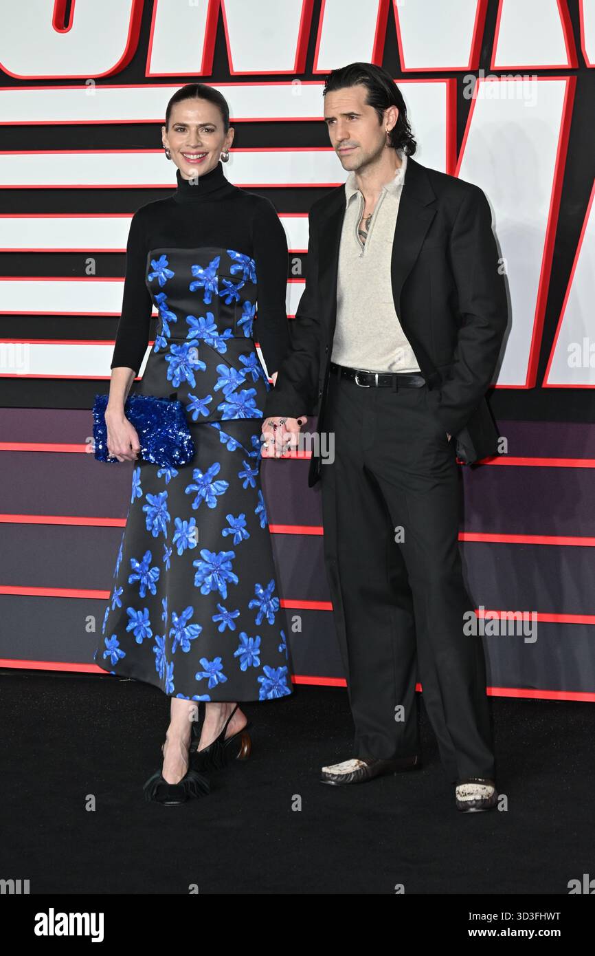 London, UK - 5th November 2025Hayley Atwell and Ned Wolfgang Kelly at ...