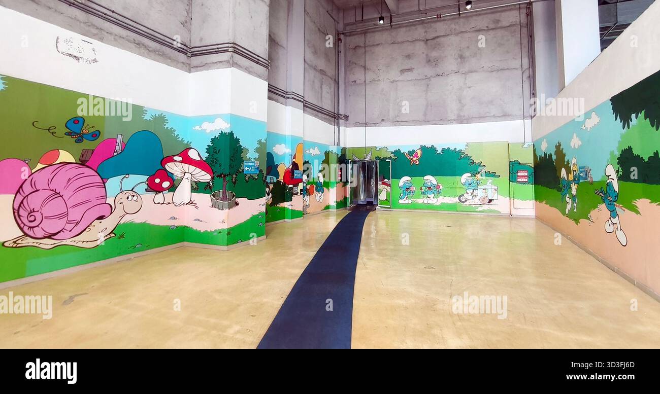 The Asia Pacific's First Smurfs Theme Park at Shanghai Shimao Dream ...