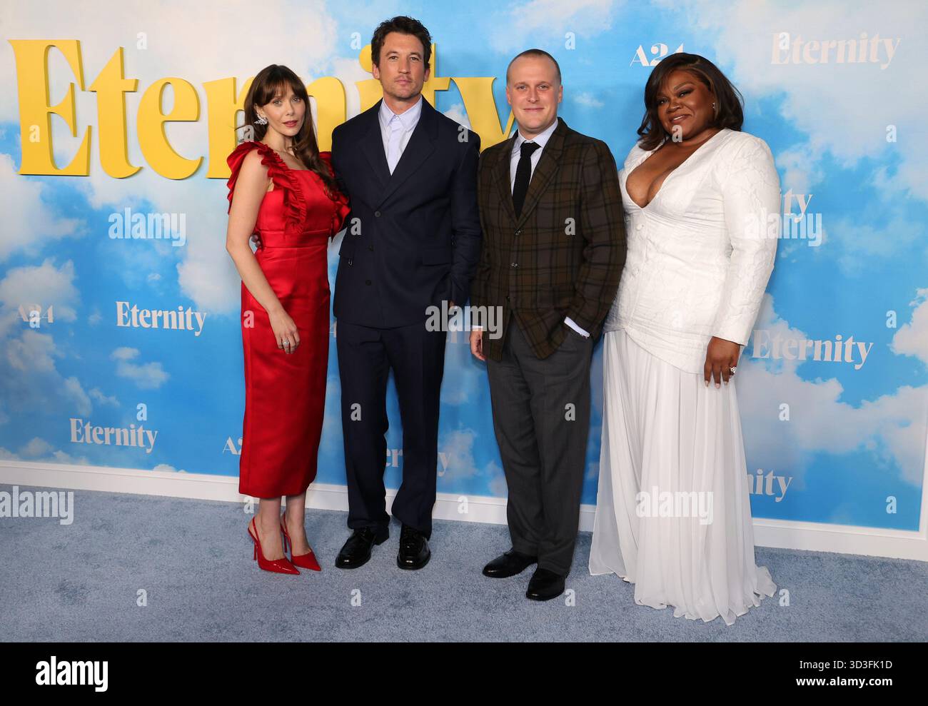 05 November 2025 - Los Angeles, California - Elizabeth Olsen, Miles ...