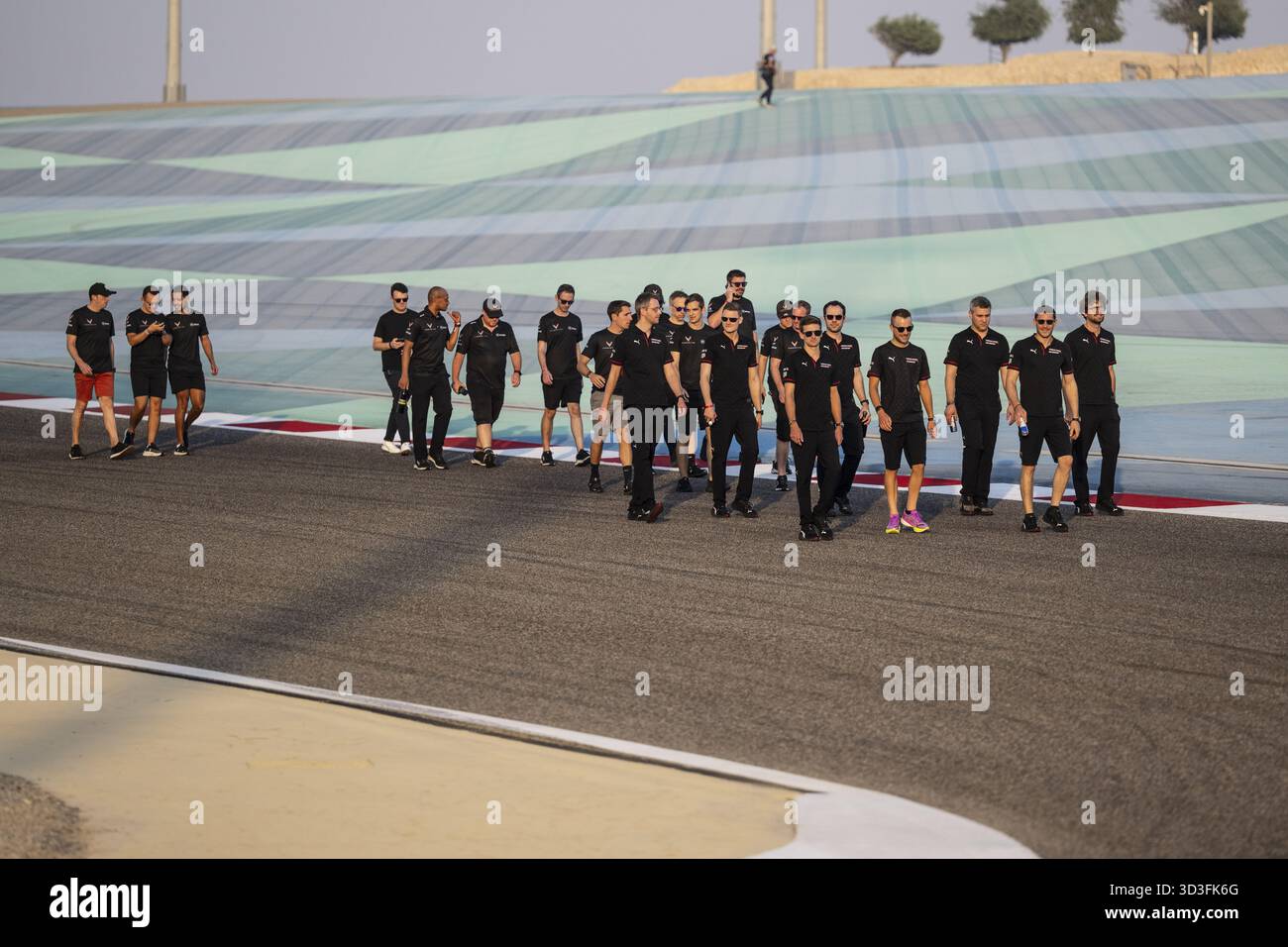 Porsche Penske Motorsport track walk during the 8 Hours of Bahrain 2025 ...