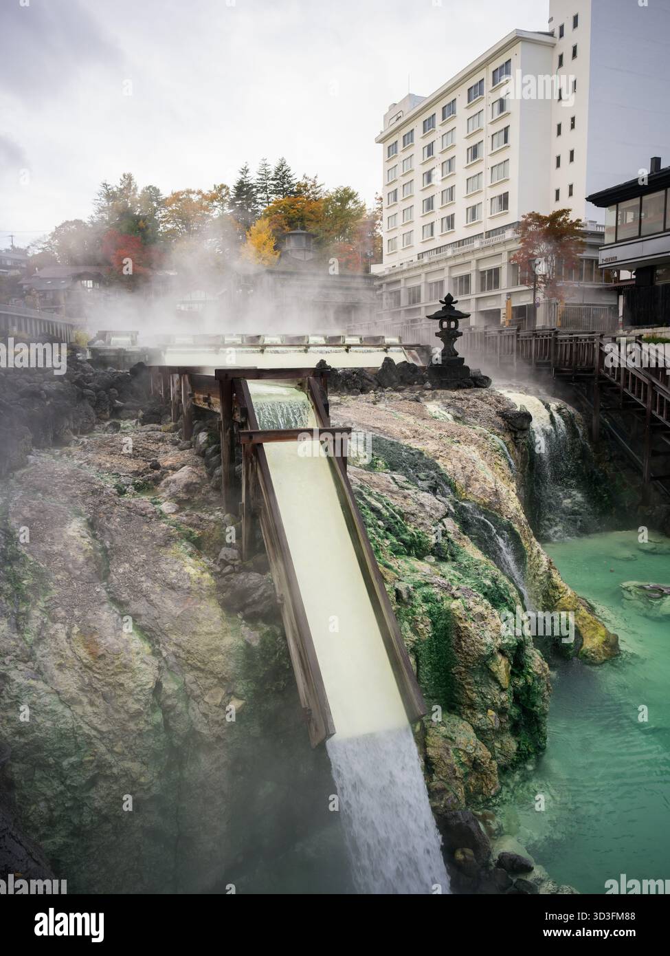 Kusatsu Onsen is a hot spring resort located in Gunma Prefecture, Japan ...