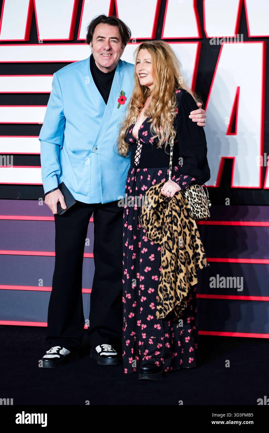 Jonathan Ross mit Ehefrau Jane Goldman bei der Premiere des Kinofilms ...