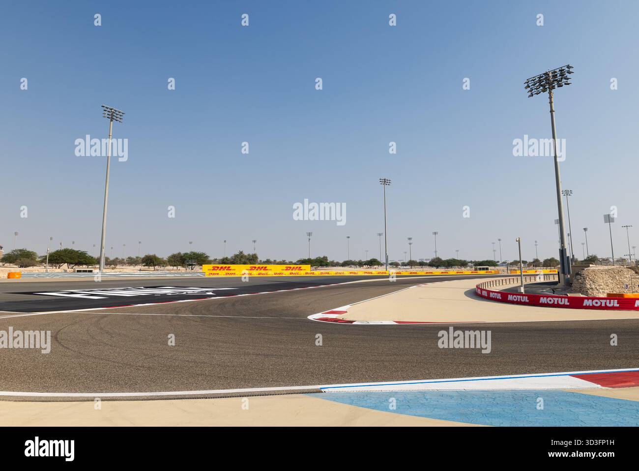 Track illustration during the 8 Hours of Bahrain 2025, 8th round of the ...