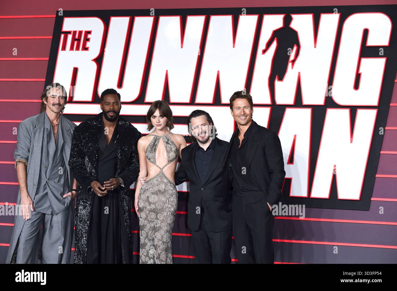 Lee Pace, Colman Domingo, Emelia Jones, Edgar Wright and Glen Powell at ...
