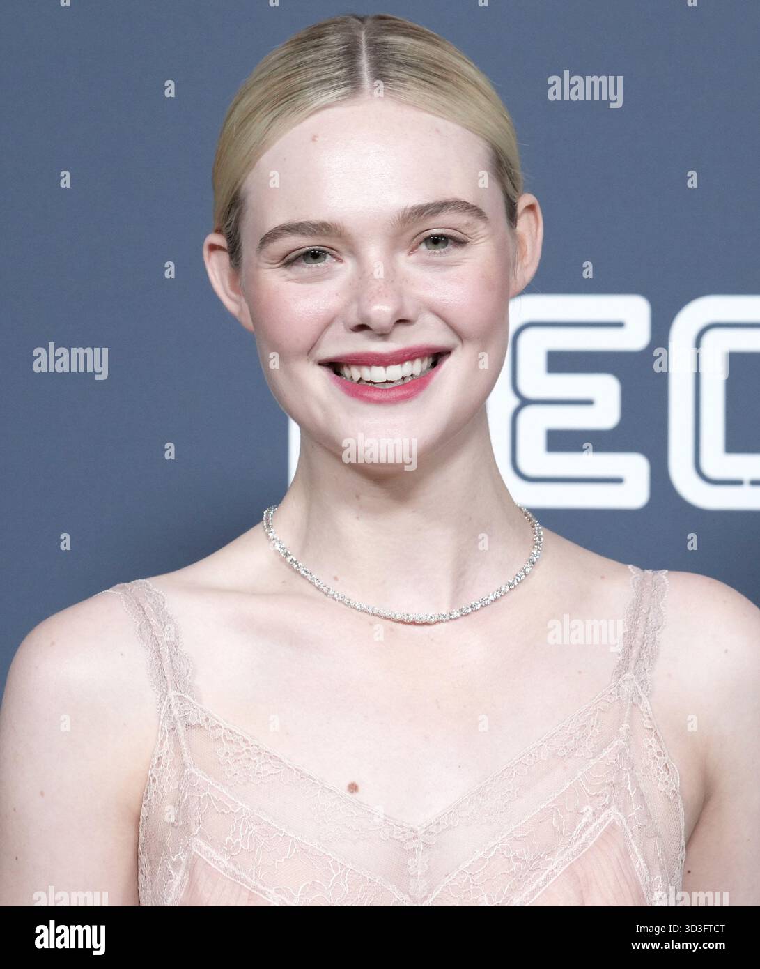 Elle Fanning arrives at the Neon's SENTIMENTAL VALUE Los Angeles ...