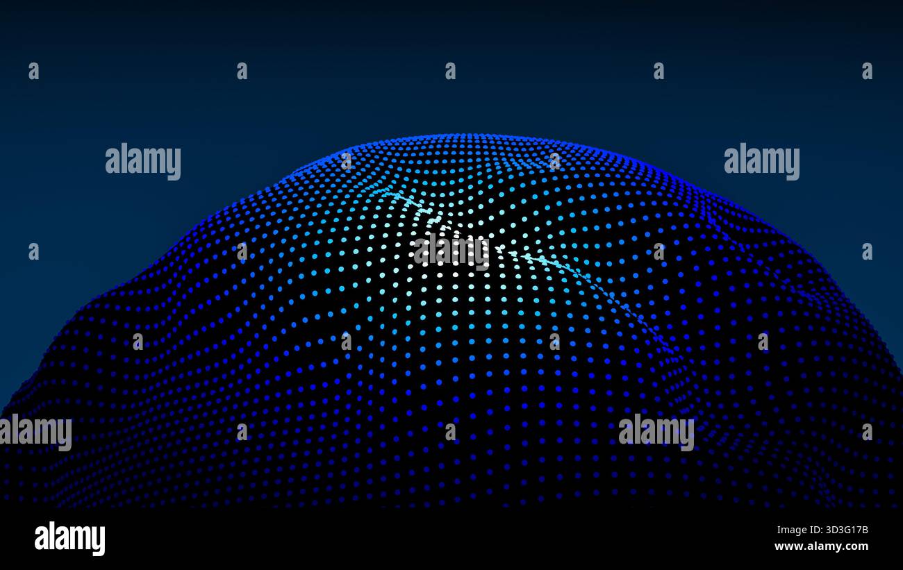Vibrant blue teal patterns create hi-res stock photography and images ...