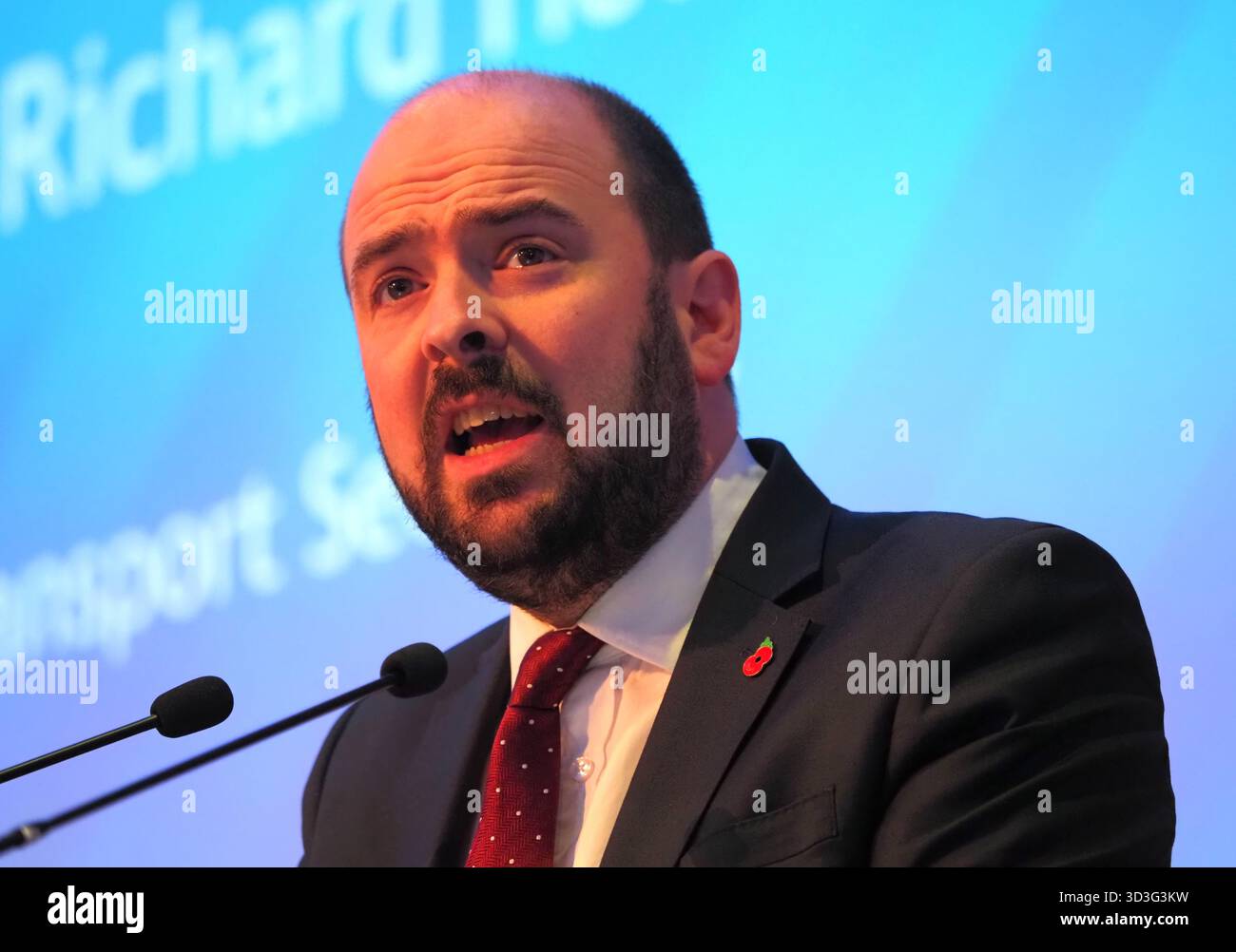 Rt Hon Richard Holden MP Shadow Transport Secretary. Rail Industry ...