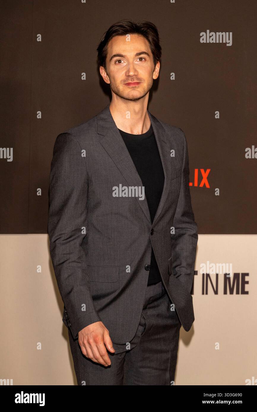 Daniel Pearle attends Netflix's "The Beast In Me" New York Premiere at ...