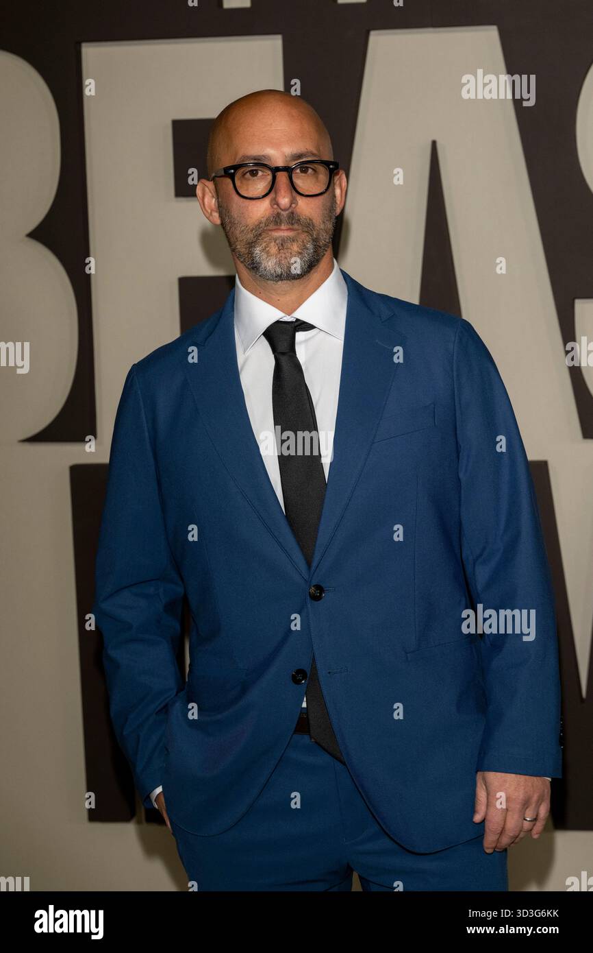 Gabe Rotter attends Netflix's "The Beast In Me" New York Premiere at ...