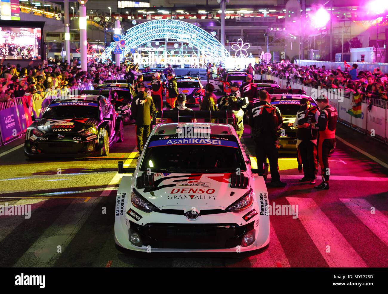 WRC Forum 8 Rally Japan 2025 / Day 1 An opening ceremony WRC Forum 8 ...