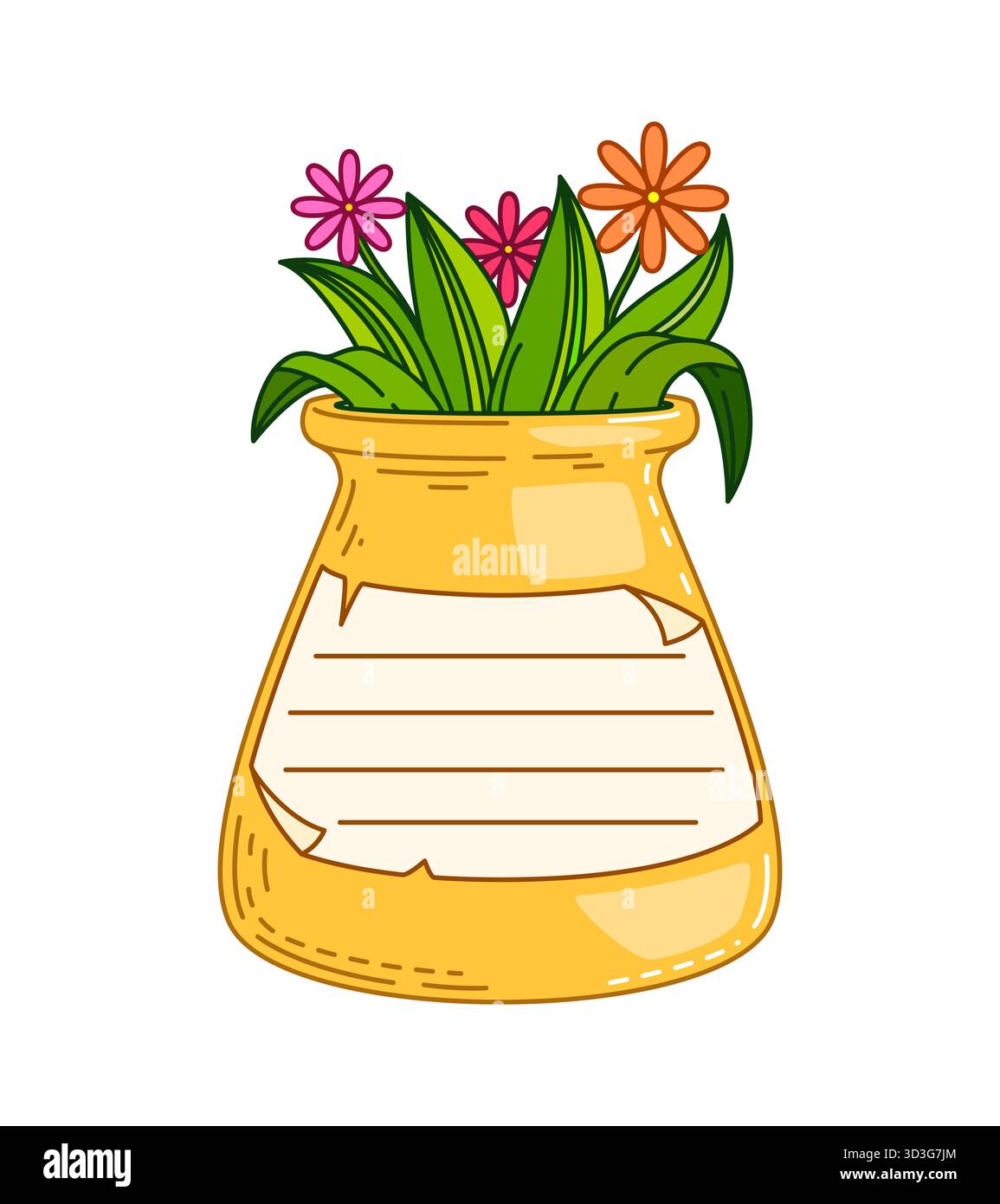 Jar note Stock Vector Images - Alamy