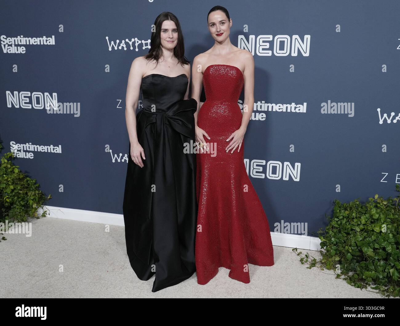 (L-R) Inga Ibsdotter Lilleaas and Renate Reinsve arrives at the Neon's ...