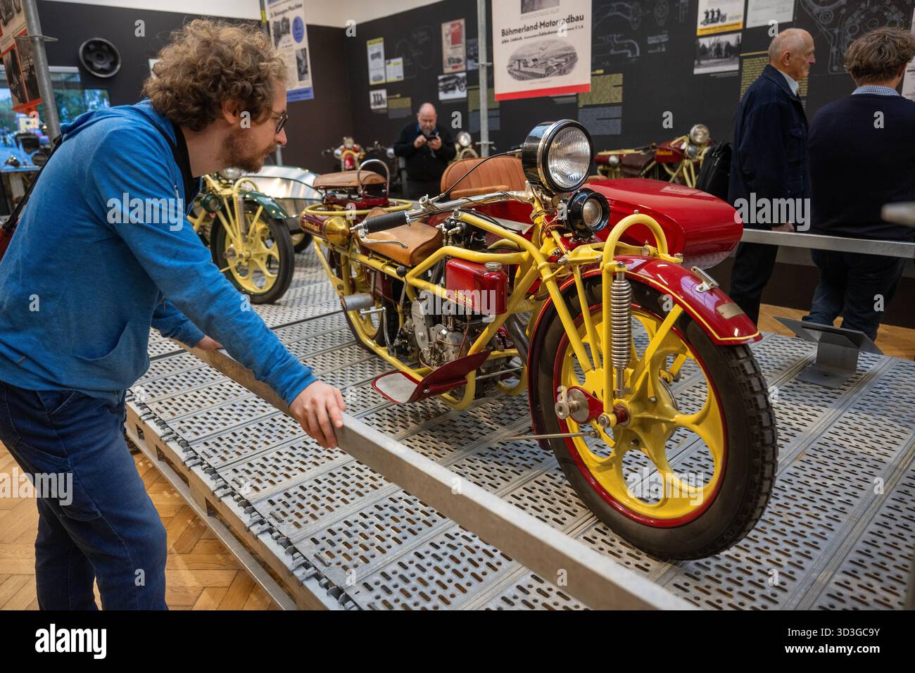 An exhibition entitled "Bohmerland or Cechie: the Longest Motorcycle in ...