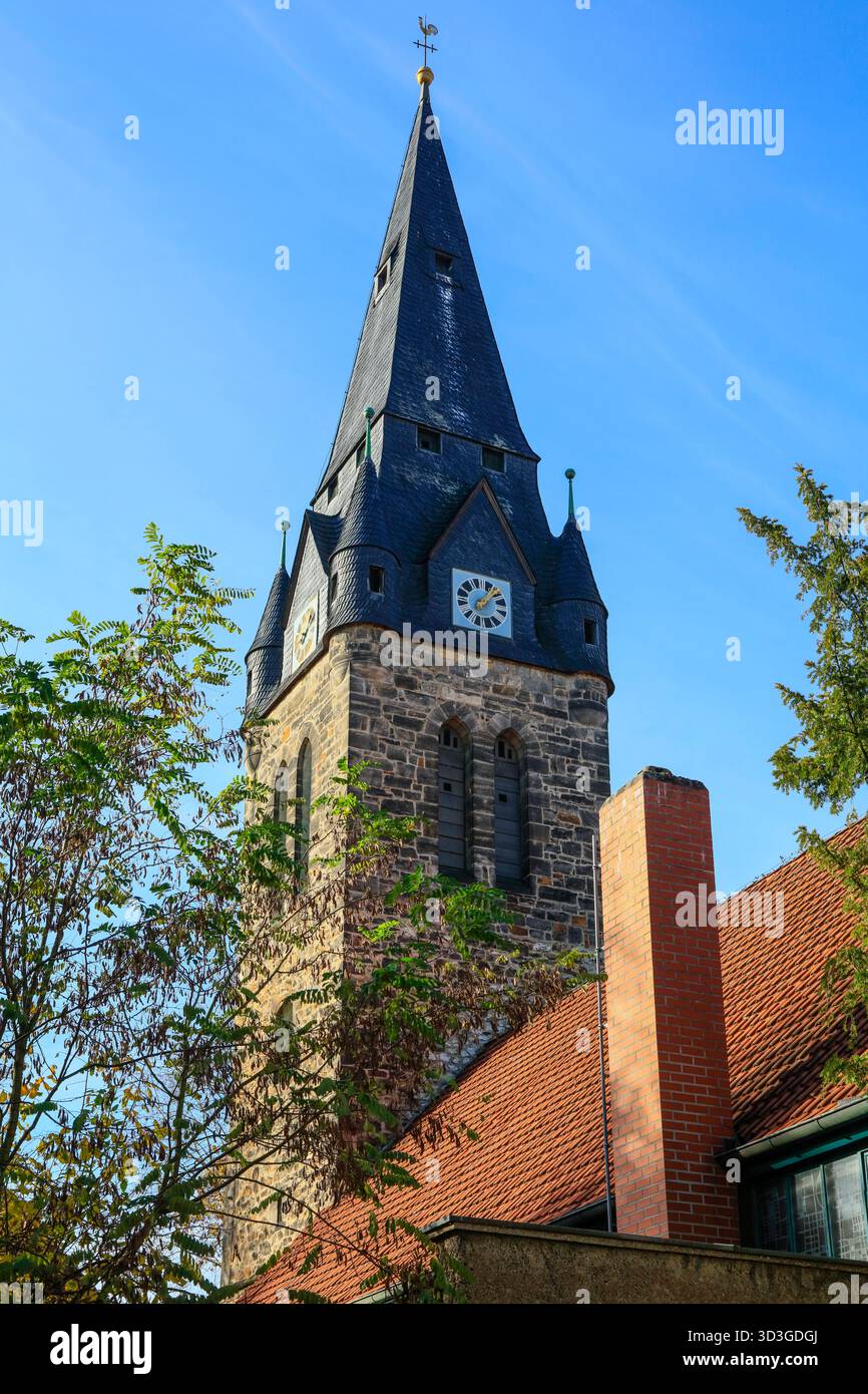 Turm der St. Petrikirche in Döhren, Landeshauptstadt Hannover ...