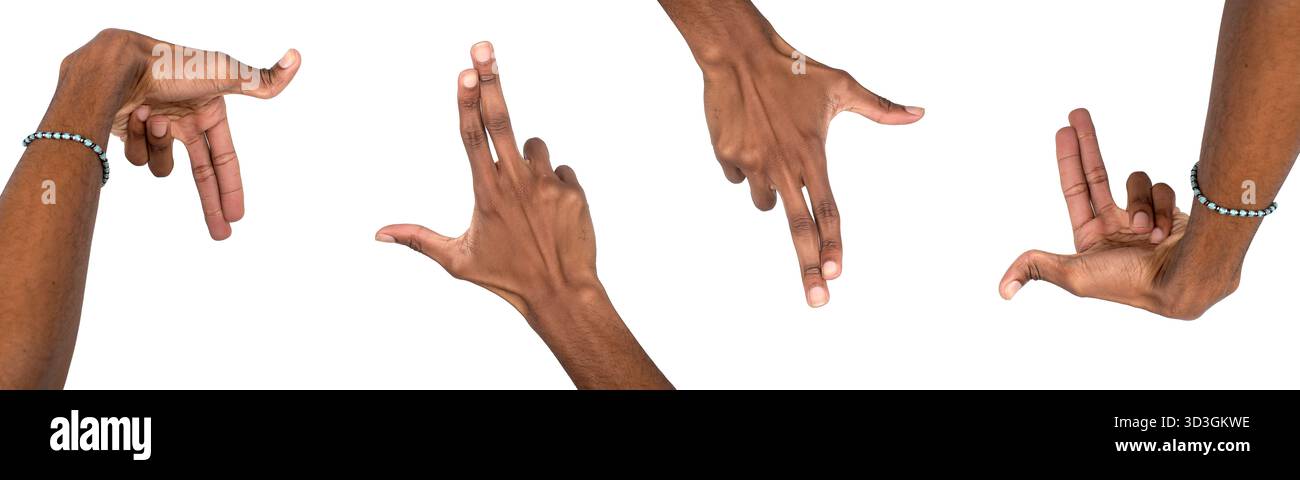 Gesture creating frame shape. Hands forming square symbol with fingers ...