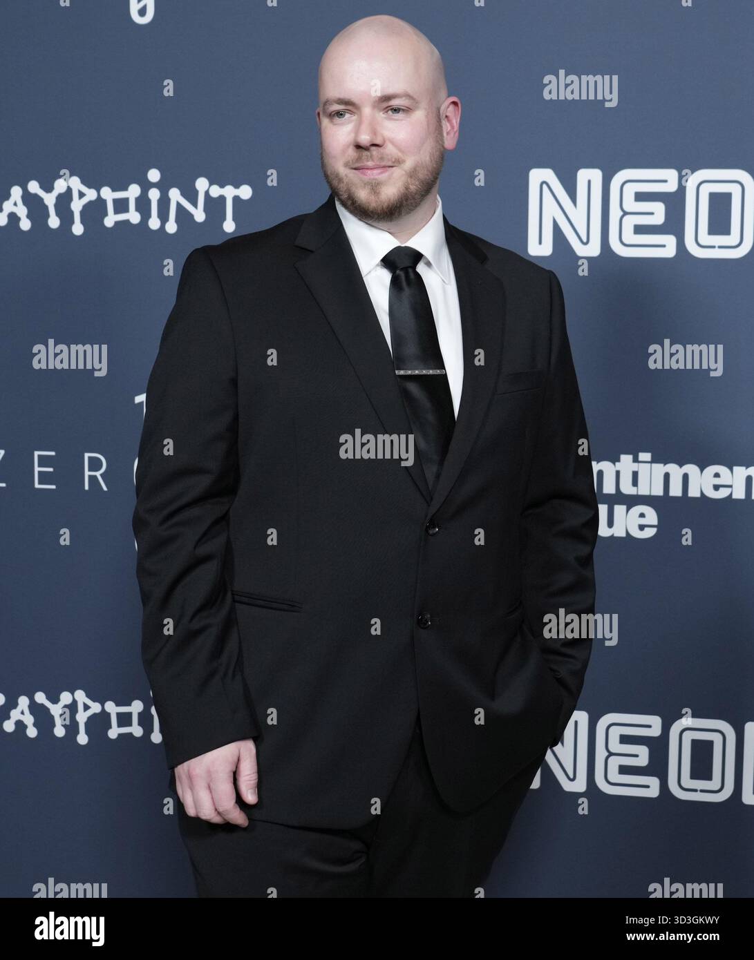 Lars Thomas Skare arrives at the Neon's SENTIMENTAL VALUE Los Angeles ...