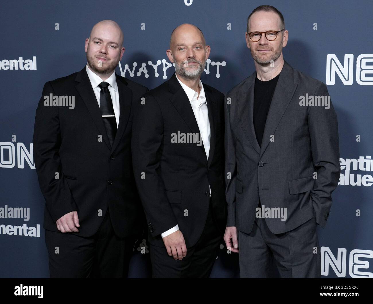 (L-R) Lars Thomas Skare, Eskil Vogt and Joachim Trier at the Neon's ...