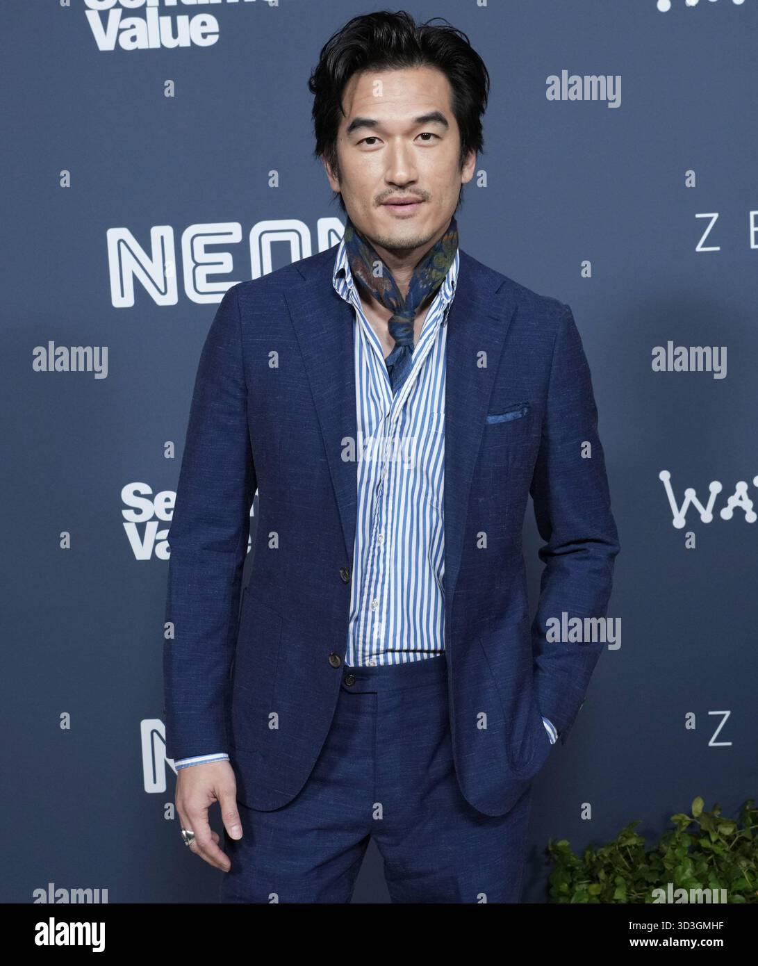 Tony Chung arrives at the Neon's SENTIMENTAL VALUE Los Angeles Premiere ...