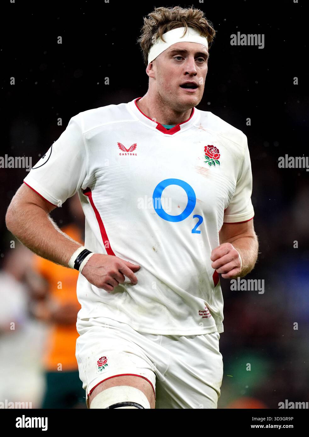 England's Alex Coles during the Quilter Nations Series match at the ...