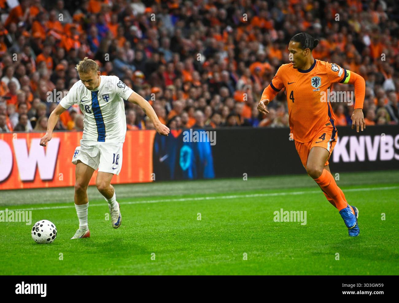 Amsterdam The Netherlands 12th October 2025 UEFA 2026 FIFA World Cup ...