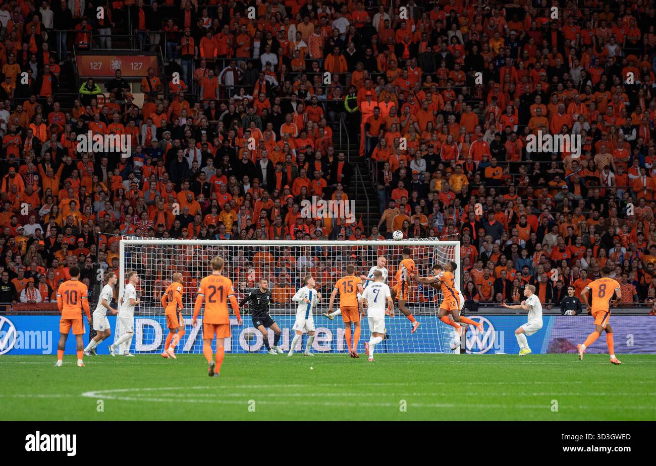 Amsterdam The Netherlands 12th October 2025 UEFA 2026 FIFA World Cup ...