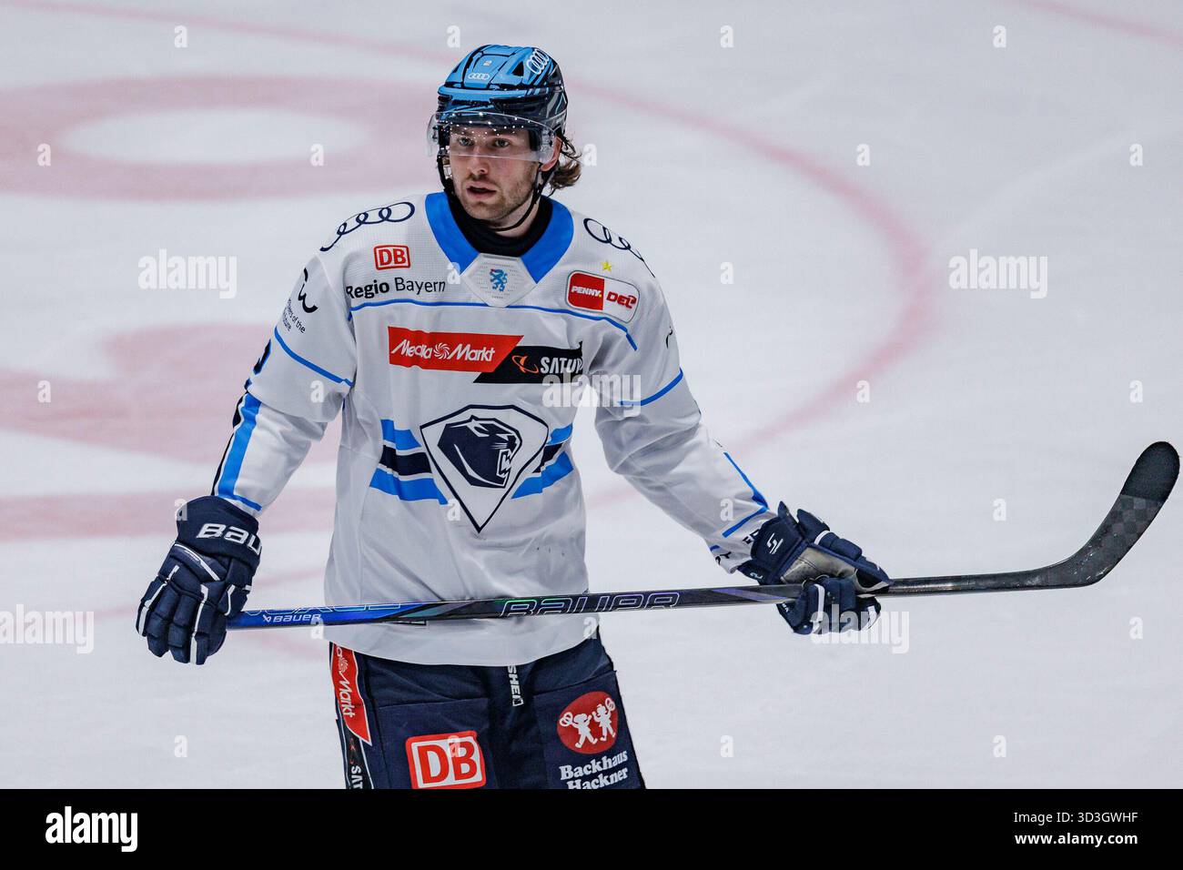 Sam Ruopp (ERC Ingolstadt #2), cutout, portrait / portrait, Löwen ...