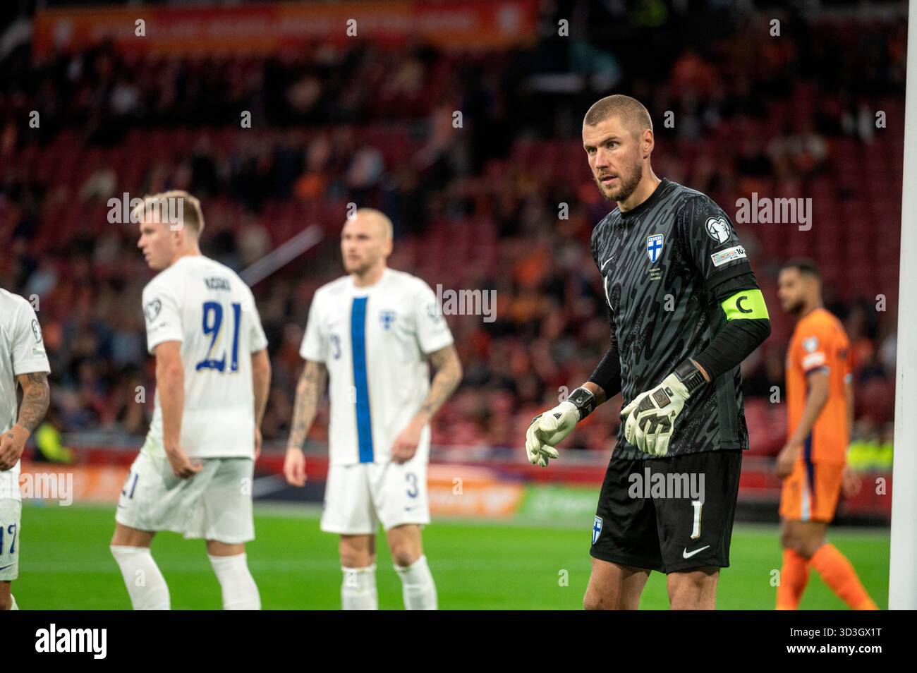 Amsterdam The Netherlands 12th October 2025 UEFA 2026 FIFA World Cup ...