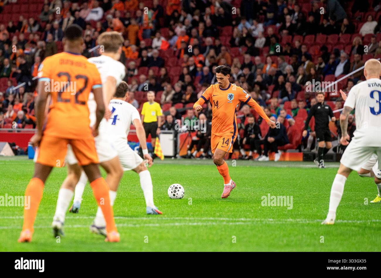 Amsterdam The Netherlands 12th October 2025 UEFA 2026 FIFA World Cup ...