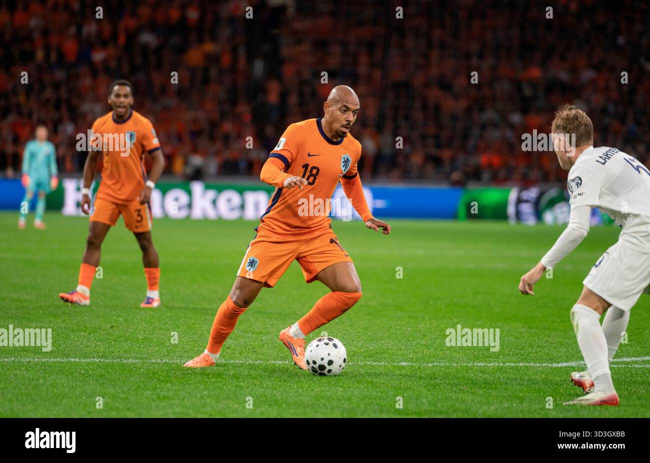 Amsterdam The Netherlands 12th October 2025 UEFA 2026 FIFA World Cup ...