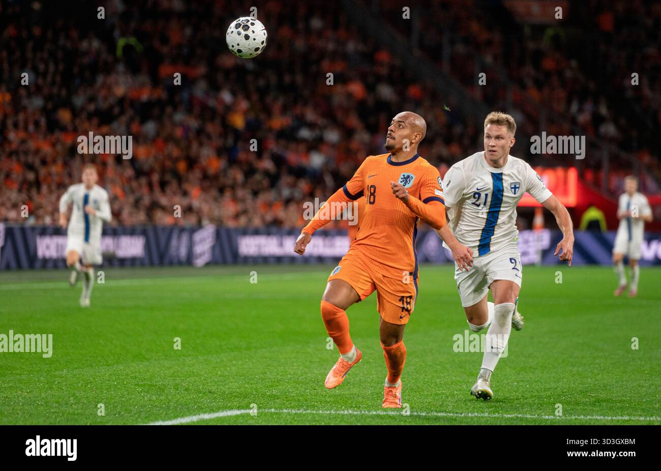 Amsterdam The Netherlands 12th October 2025 UEFA 2026 FIFA World Cup ...