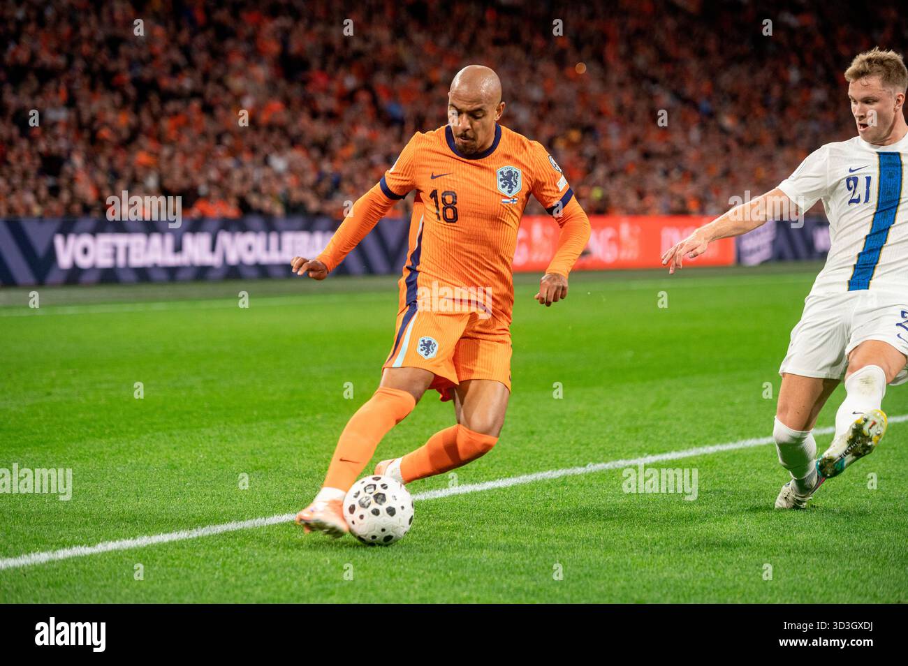 Amsterdam The Netherlands 12th October 2025 UEFA 2026 FIFA World Cup ...