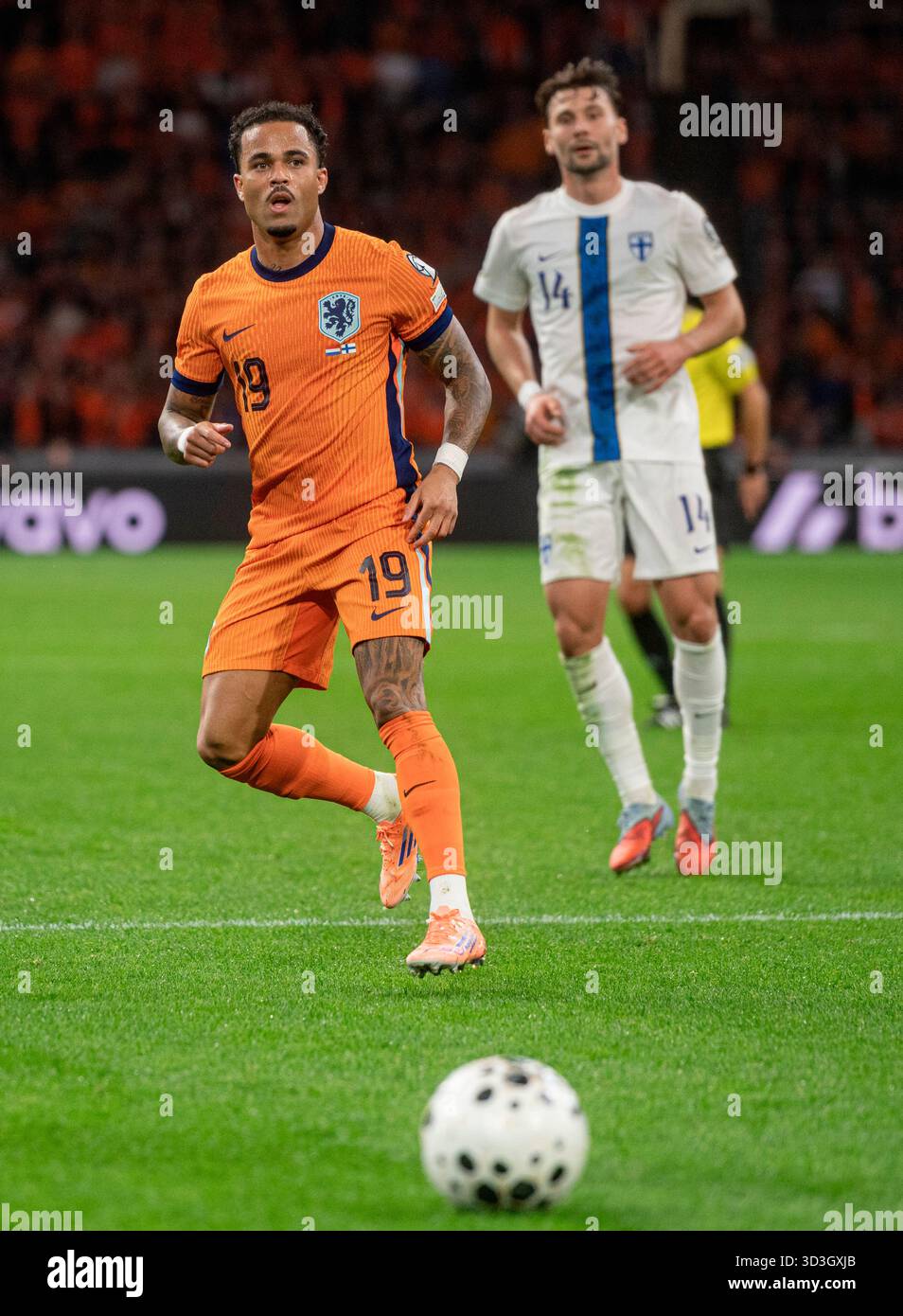 Amsterdam The Netherlands 12th October 2025 UEFA 2026 FIFA World Cup ...